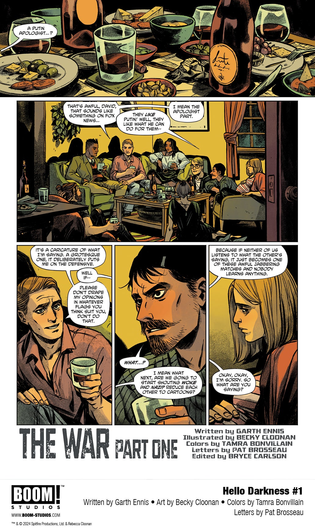 HELLO DARKNESS #1 First Look - BOOM! Studios