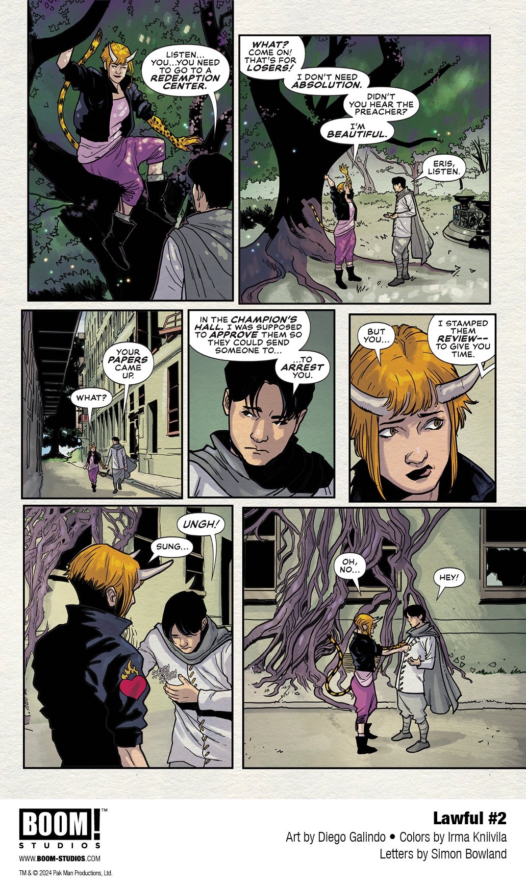 LAWFUL #2 First Look - BOOM! Studios