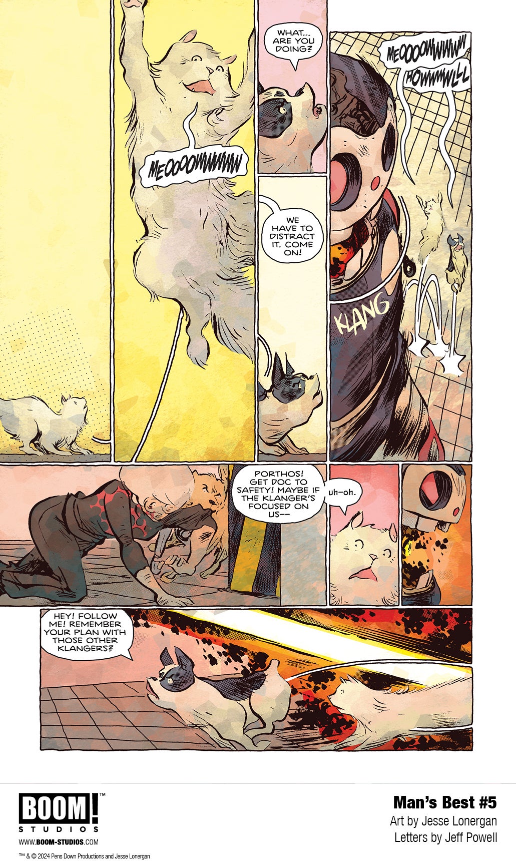 MAN'S BEST #5 First Look - BOOM! Studios