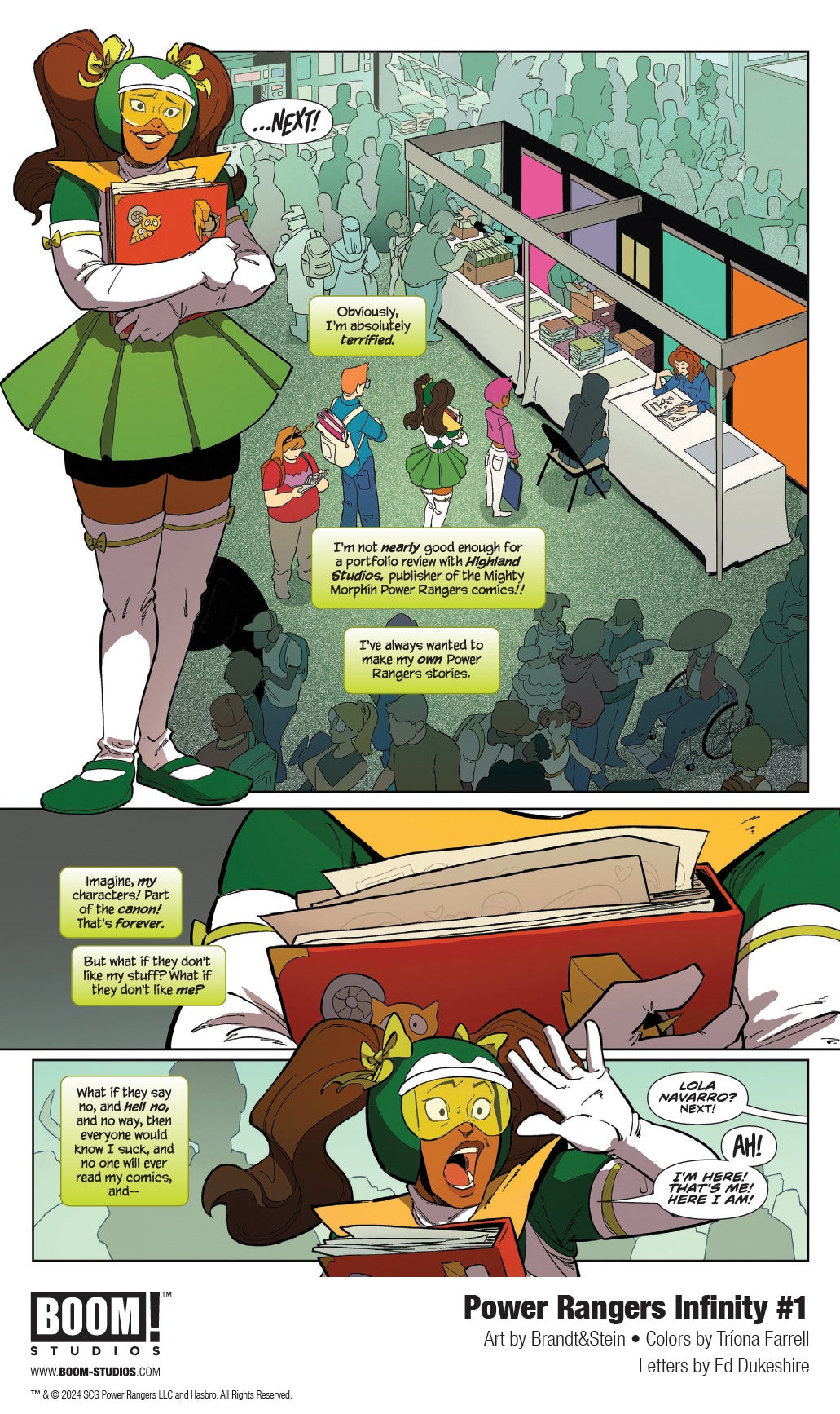 POWER RANGERS INFINITY #1 First Look - BOOM! Studios