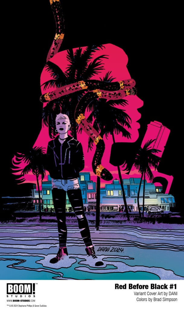 RED BEFORE BLACK #1 First Look - BOOM! Studios