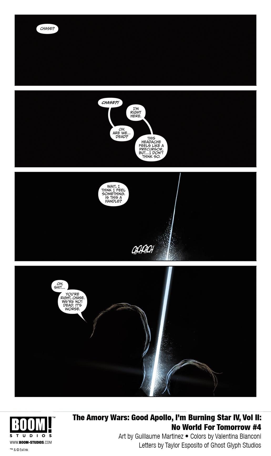 AMORY WARS: NO WORLD FOR TOMORROW #4 First Look - BOOM! Studios