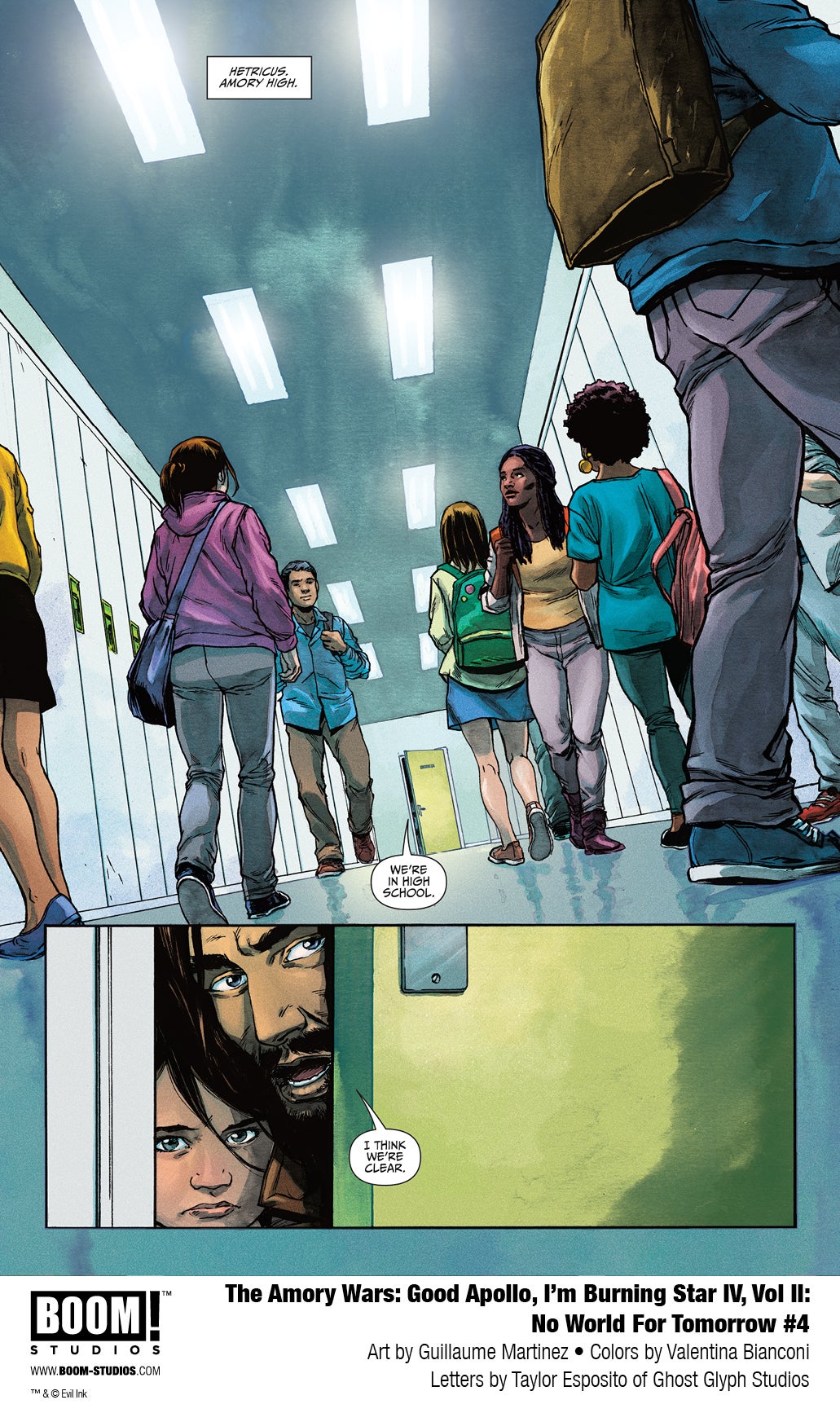 AMORY WARS: NO WORLD FOR TOMORROW #4 First Look - BOOM! Studios