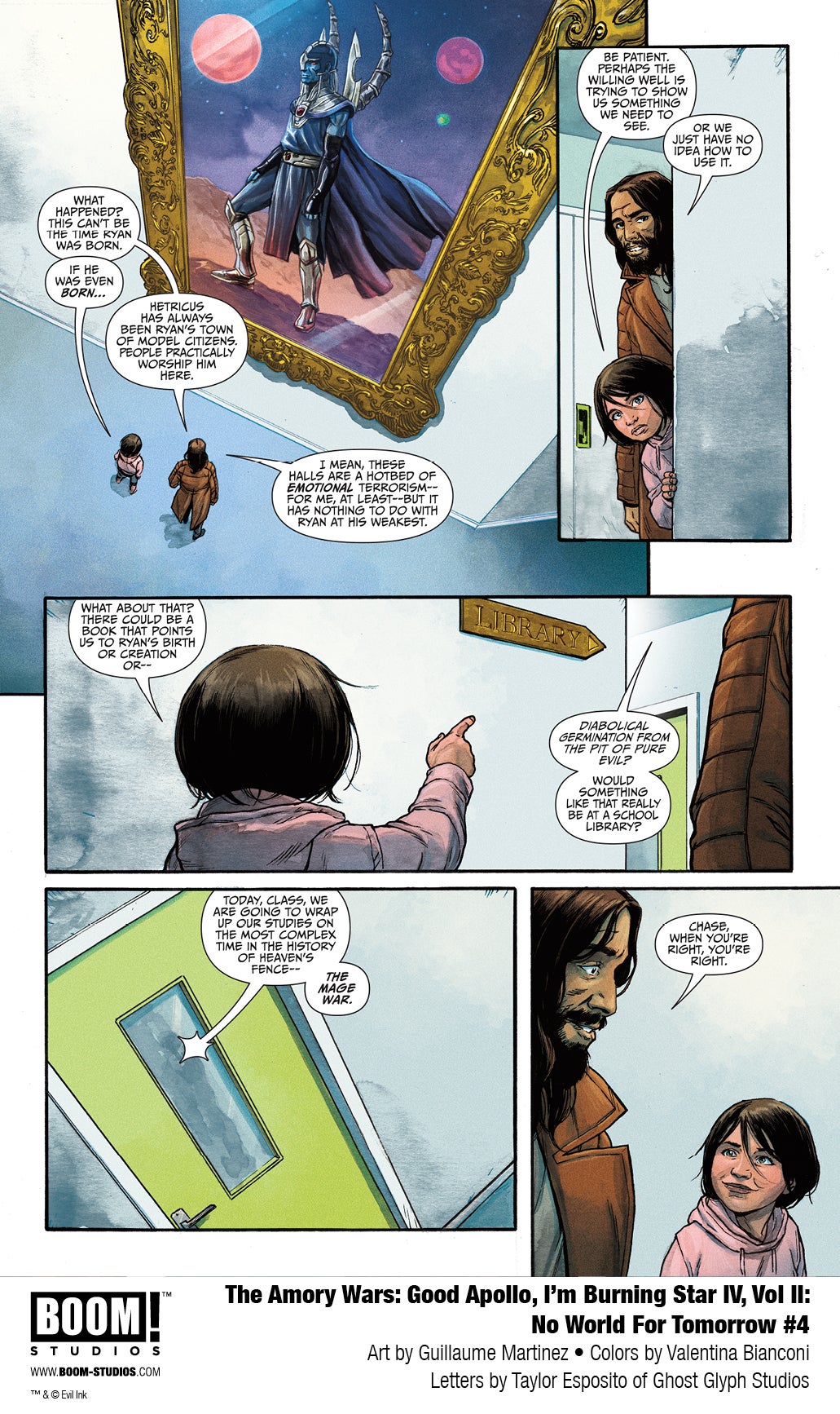 AMORY WARS: NO WORLD FOR TOMORROW #4 First Look - BOOM! Studios