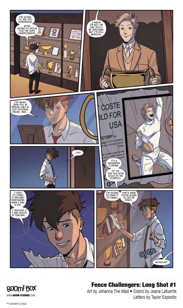 FENCE CHALLENGERS: LONG SHOT #1 First Look - BOOM! Studios