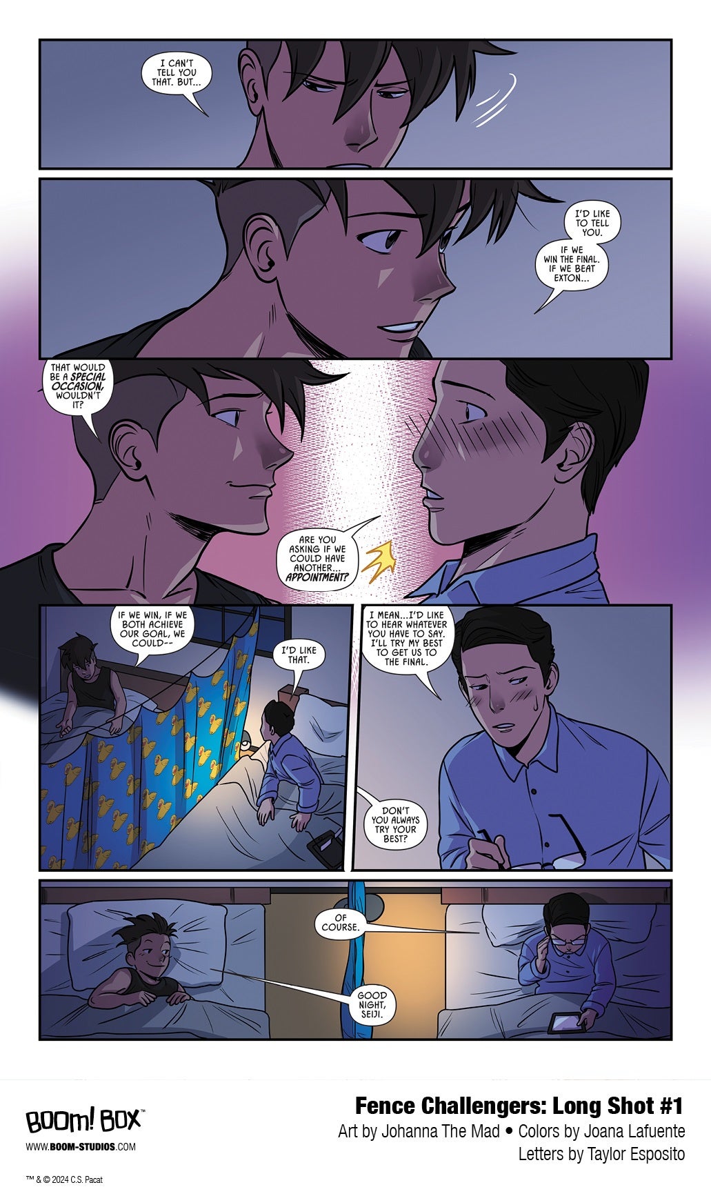 FENCE CHALLENGERS: LONG SHOT #1 First Look - BOOM! Studios