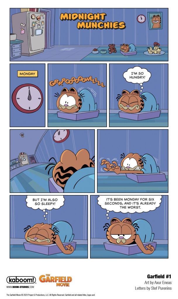 GARFIELD #1 First Look - BOOM! Studios