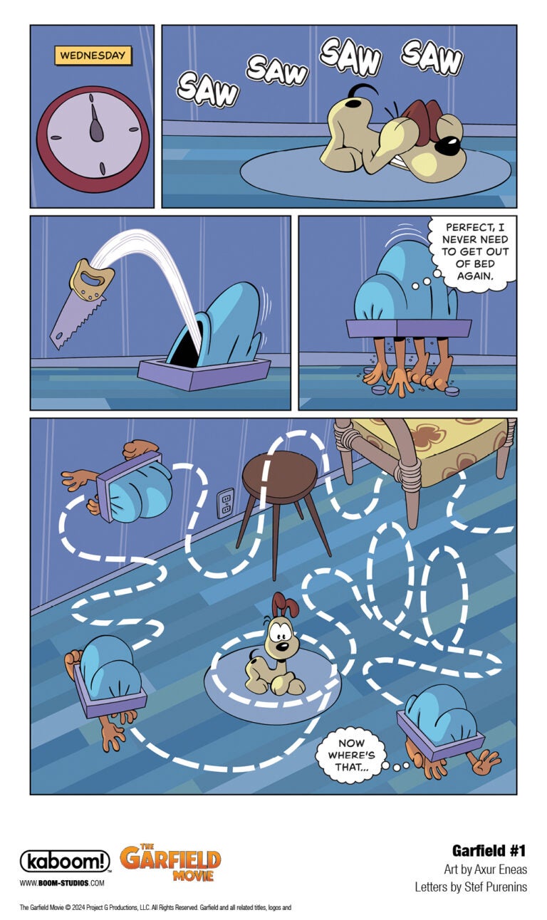 GARFIELD #1 First Look - BOOM! Studios