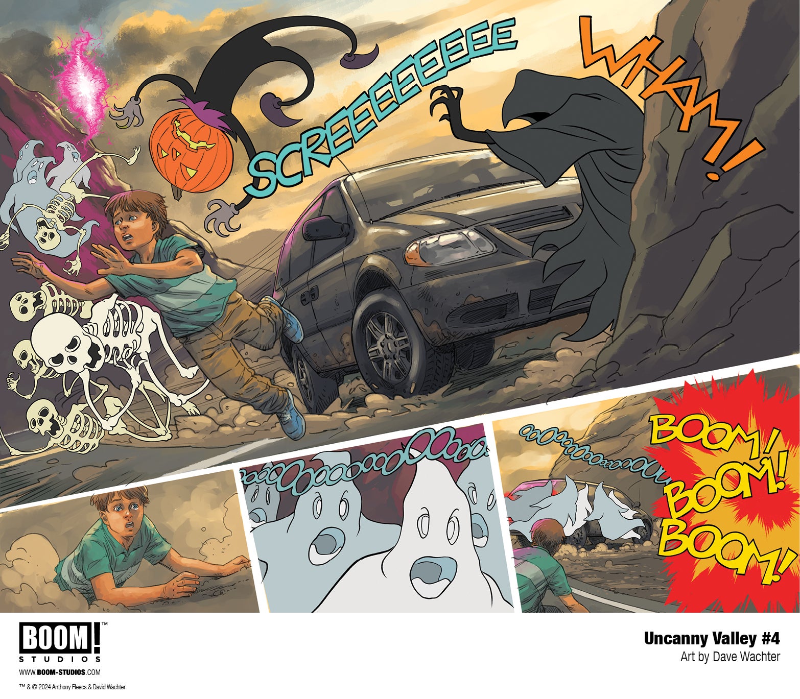 UNCANNY VALLEY #4 First Look - BOOM! Studios
