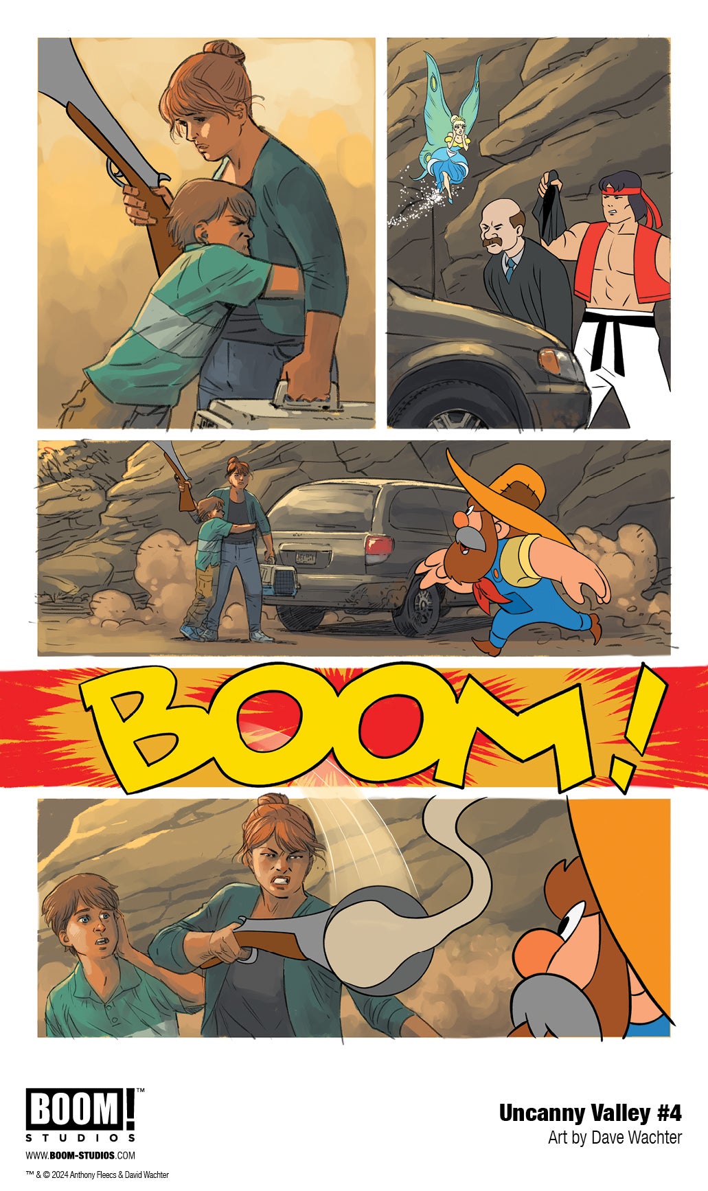 UNCANNY VALLEY #4 First Look - BOOM! Studios