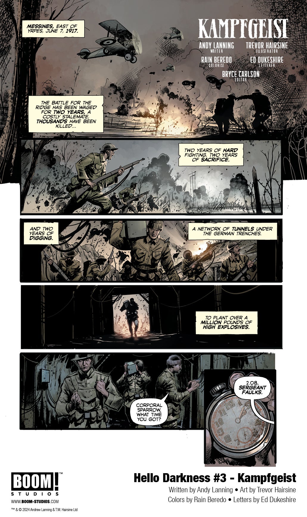 HELLO DARKNESS #3 First Look - BOOM! Studios