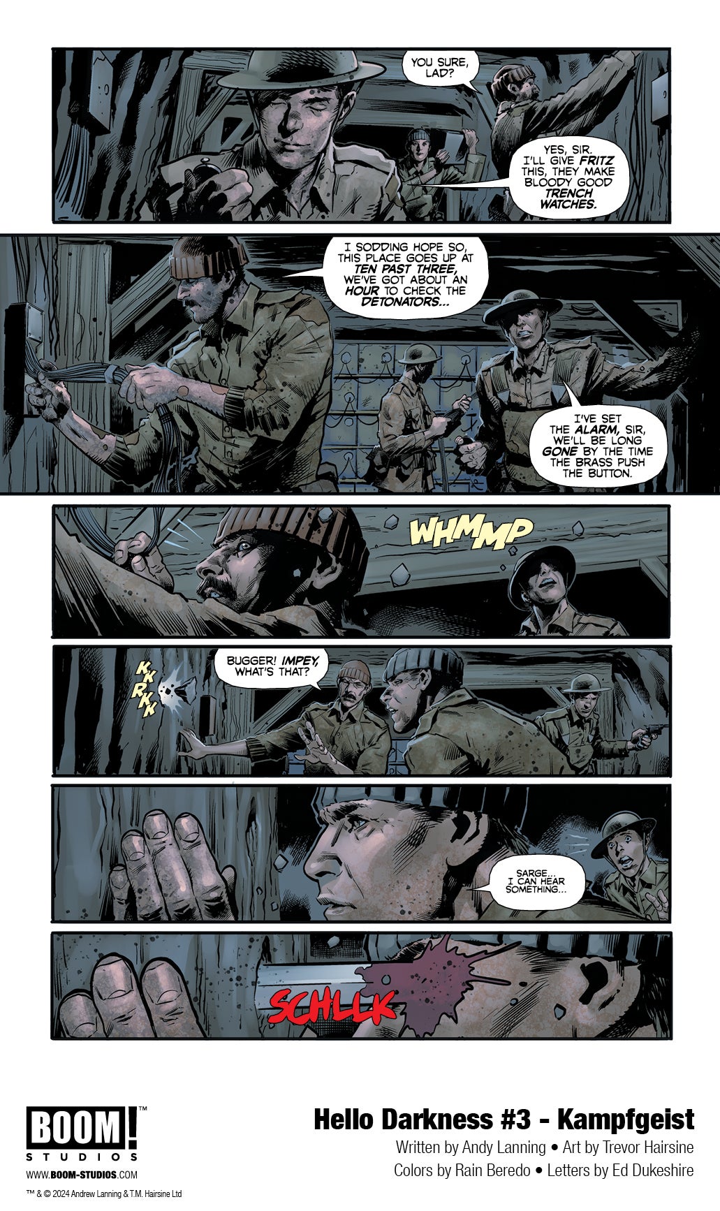 HELLO DARKNESS #3 First Look - BOOM! Studios