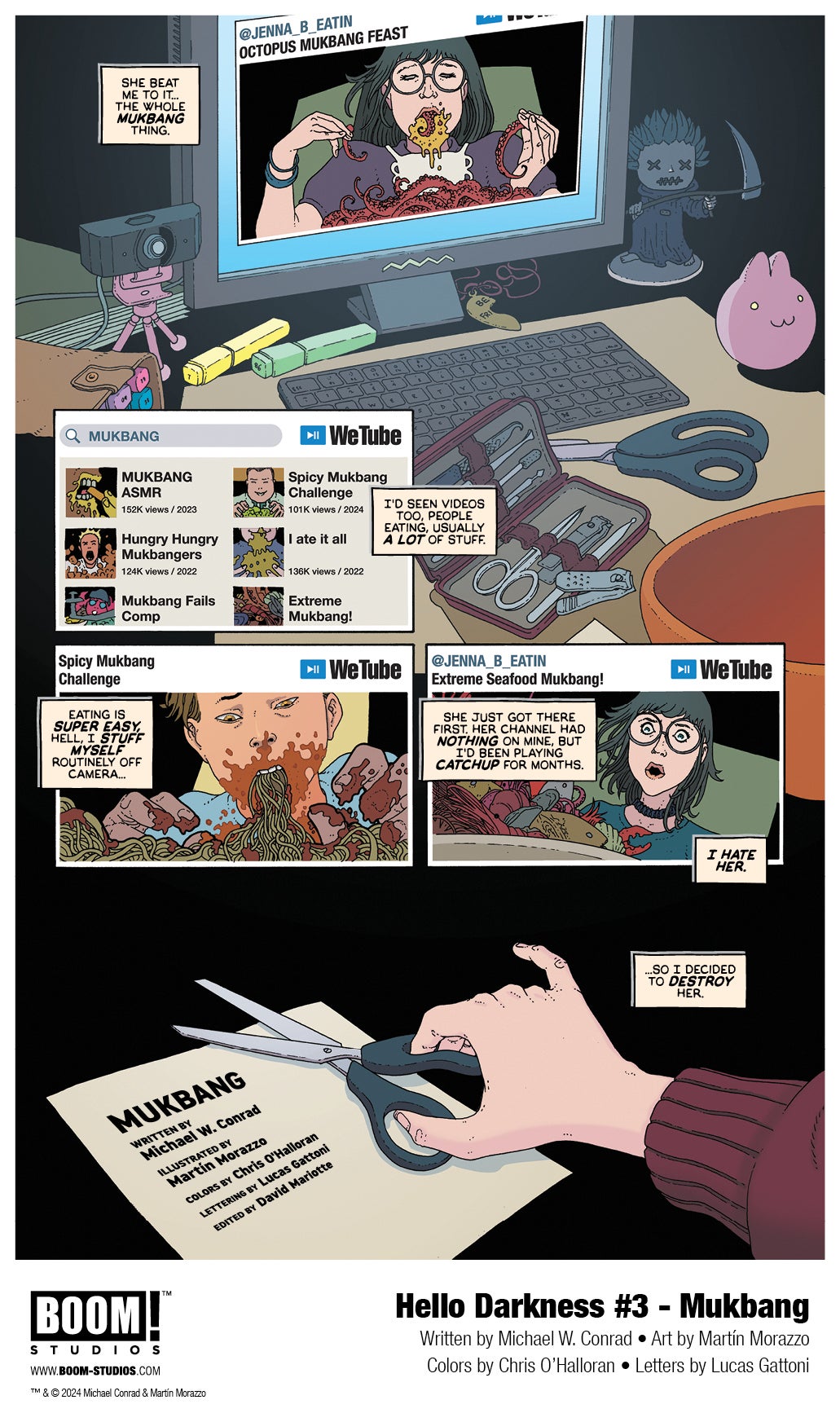 HELLO DARKNESS #3 First Look - BOOM! Studios