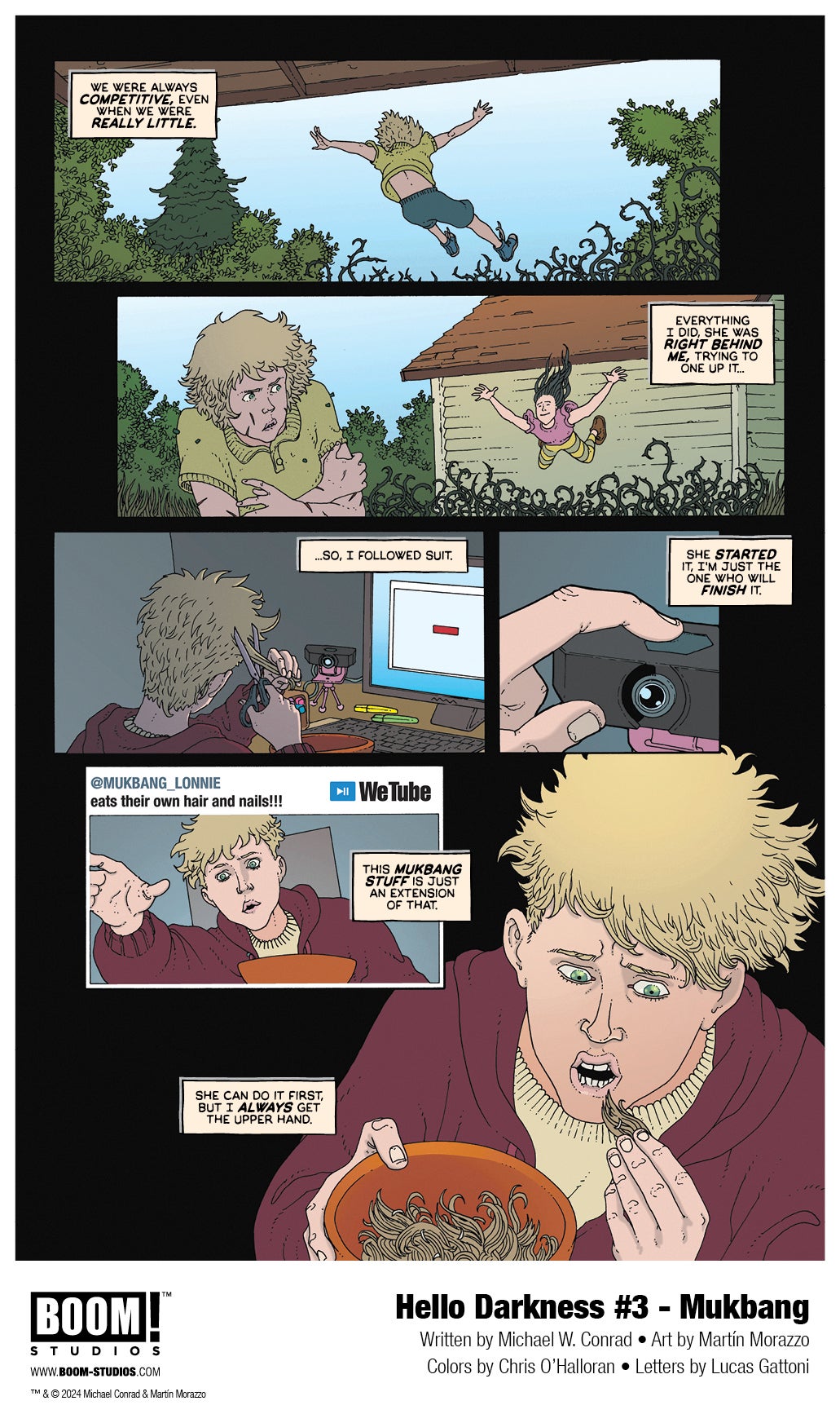 HELLO DARKNESS #3 First Look - BOOM! Studios