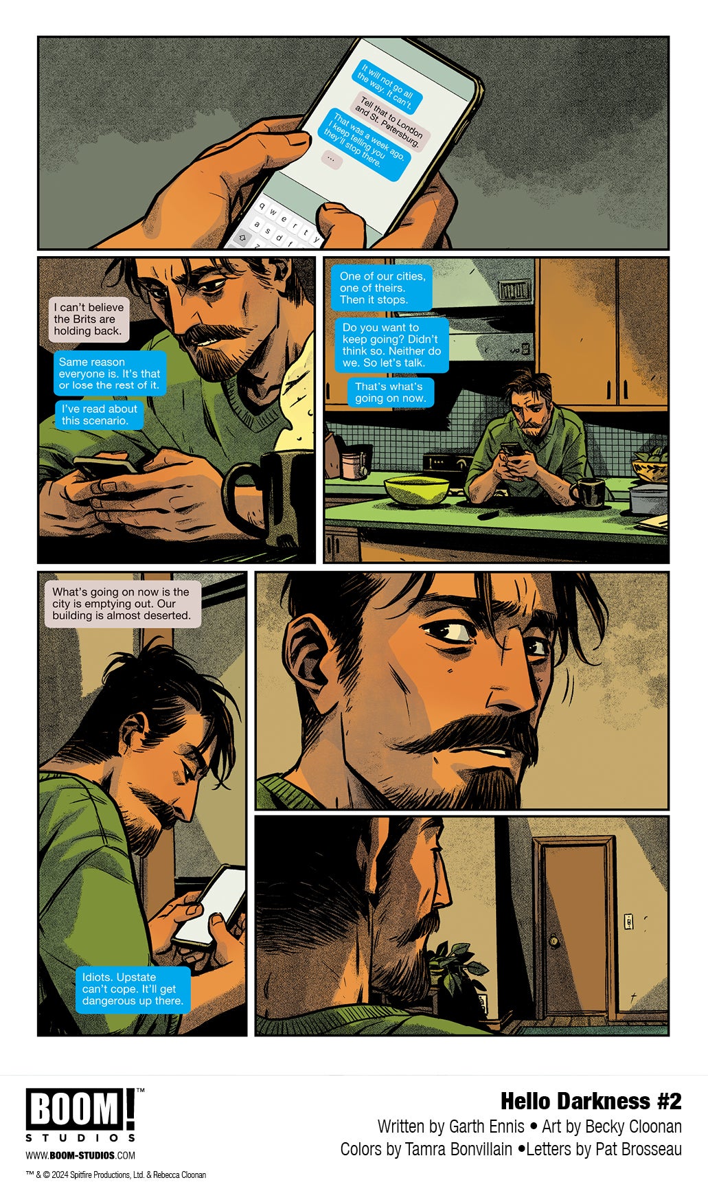 HELLO DARKNESS #2 First Look - BOOM! Studios