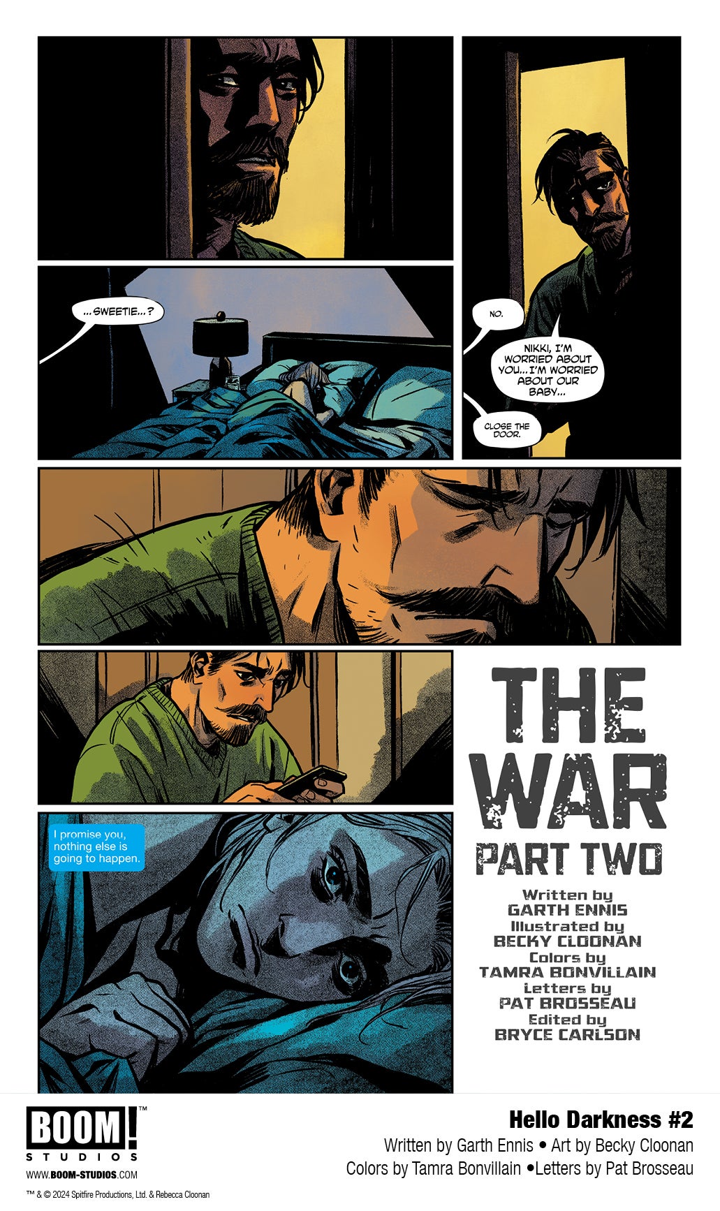 HELLO DARKNESS #2 First Look - BOOM! Studios