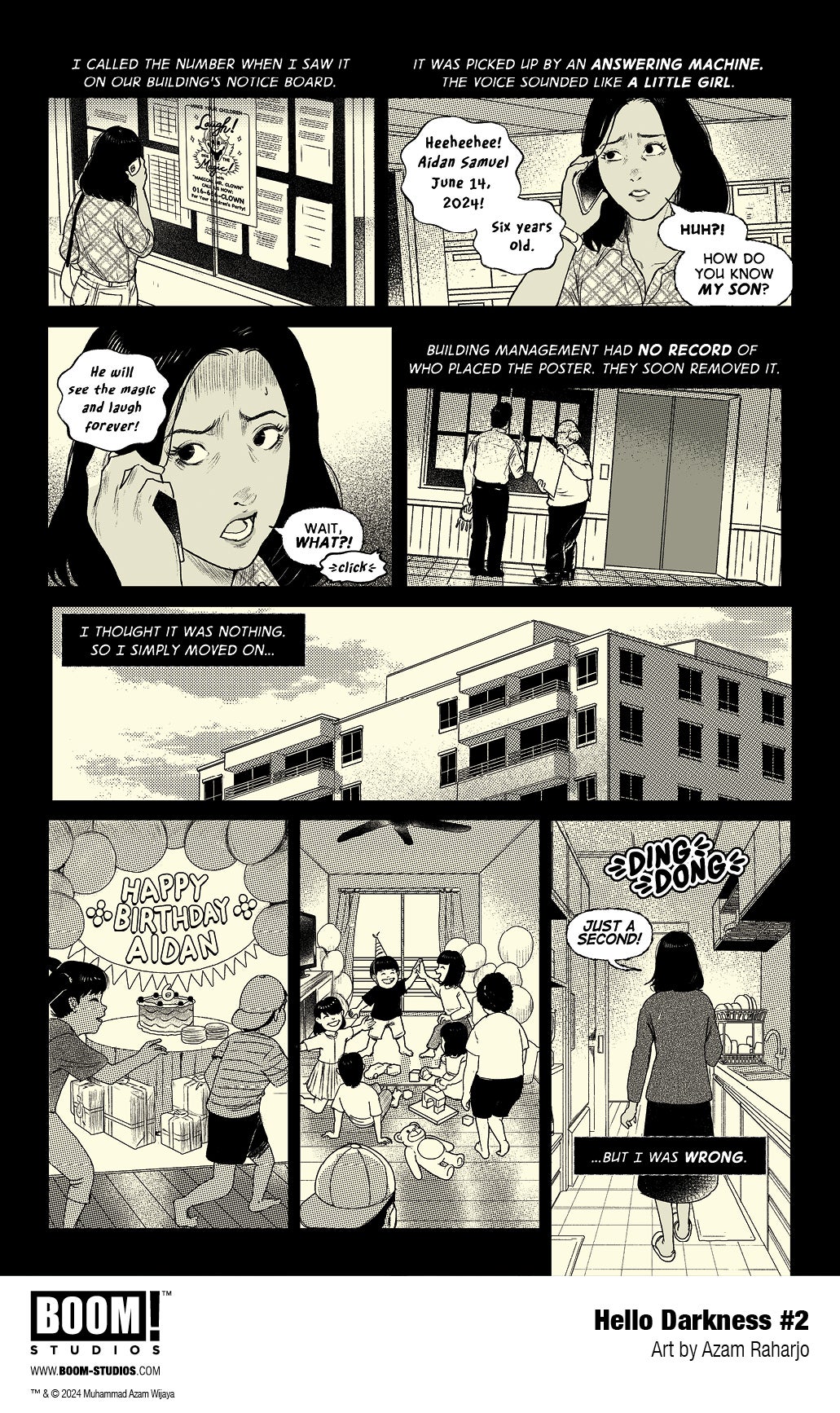 HELLO DARKNESS #2 First Look - BOOM! Studios