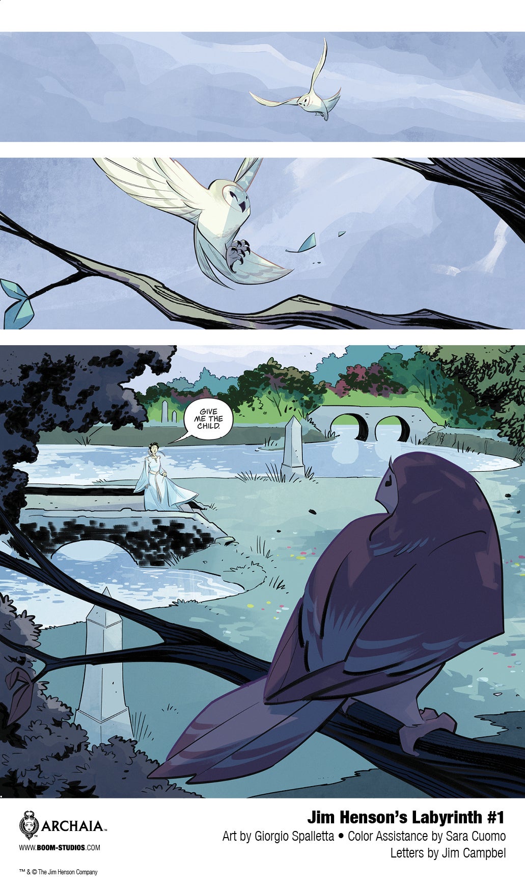 JIM HENSON'S LABYRINTH #1 First Look - BOOM! Studios