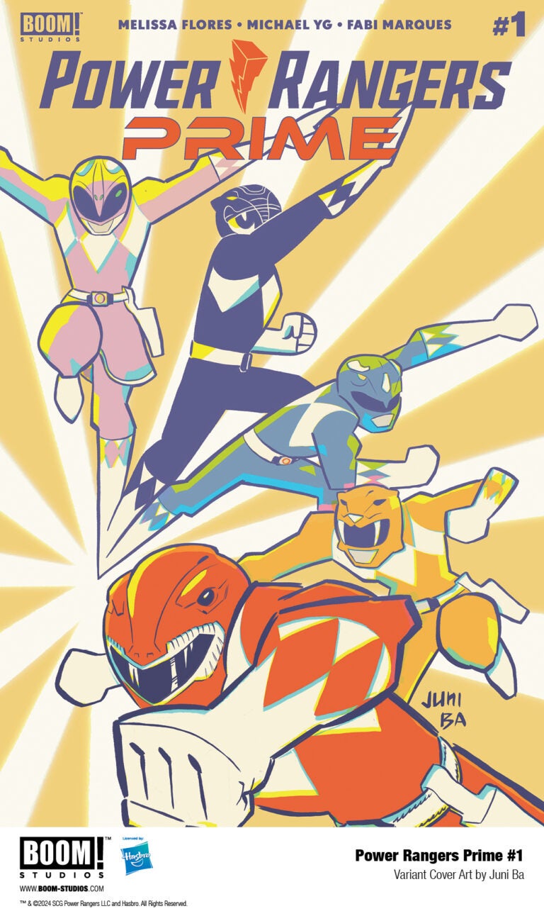 POWER RANGERS PRIME Series Announcement - BOOM! Studios