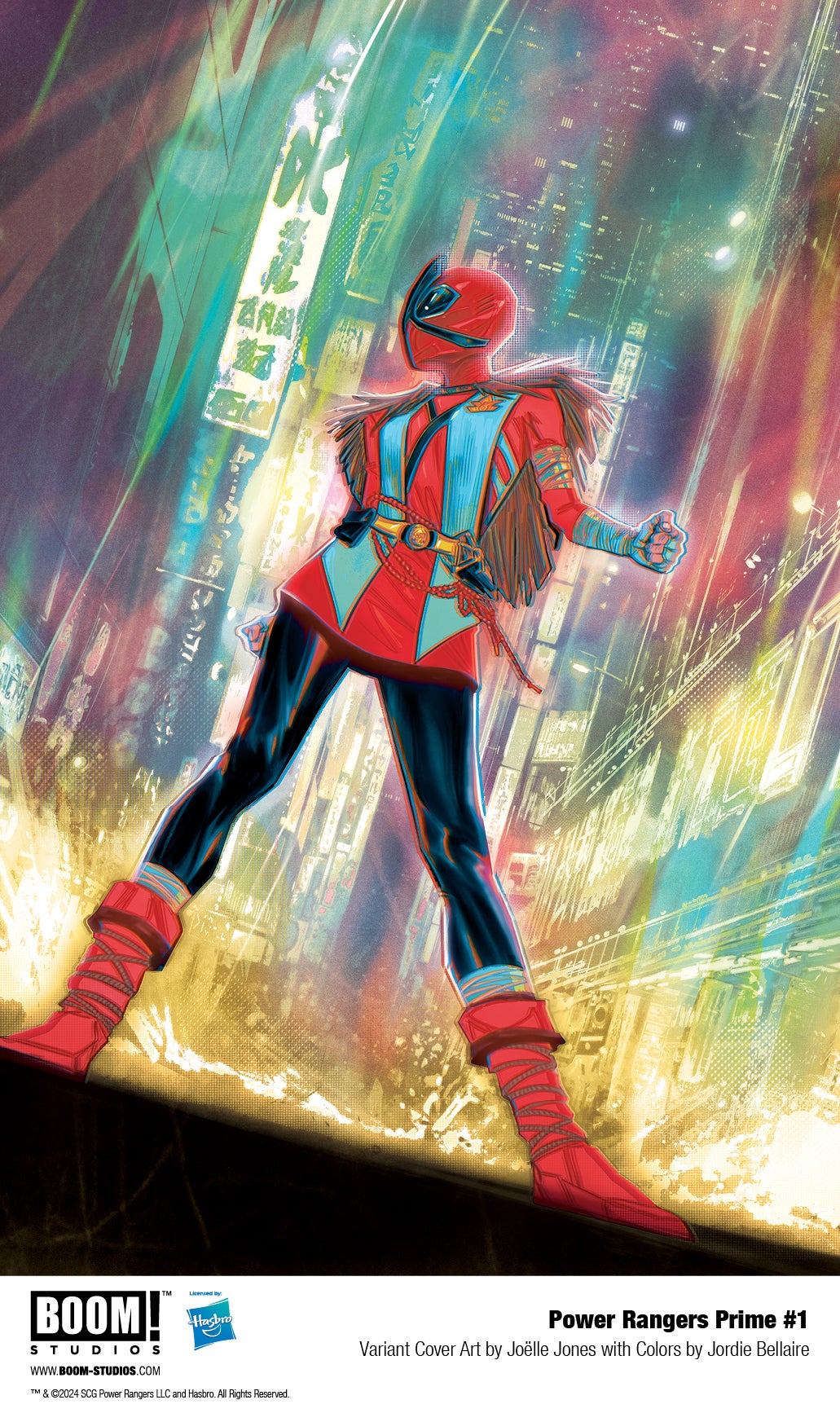 Power Rangers Prime Series Announcement Boom Studios