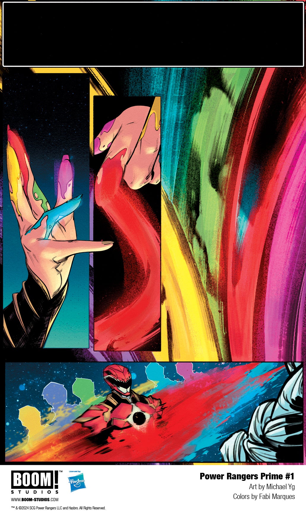 Power Rangers Prime Series Announcement Boom Studios