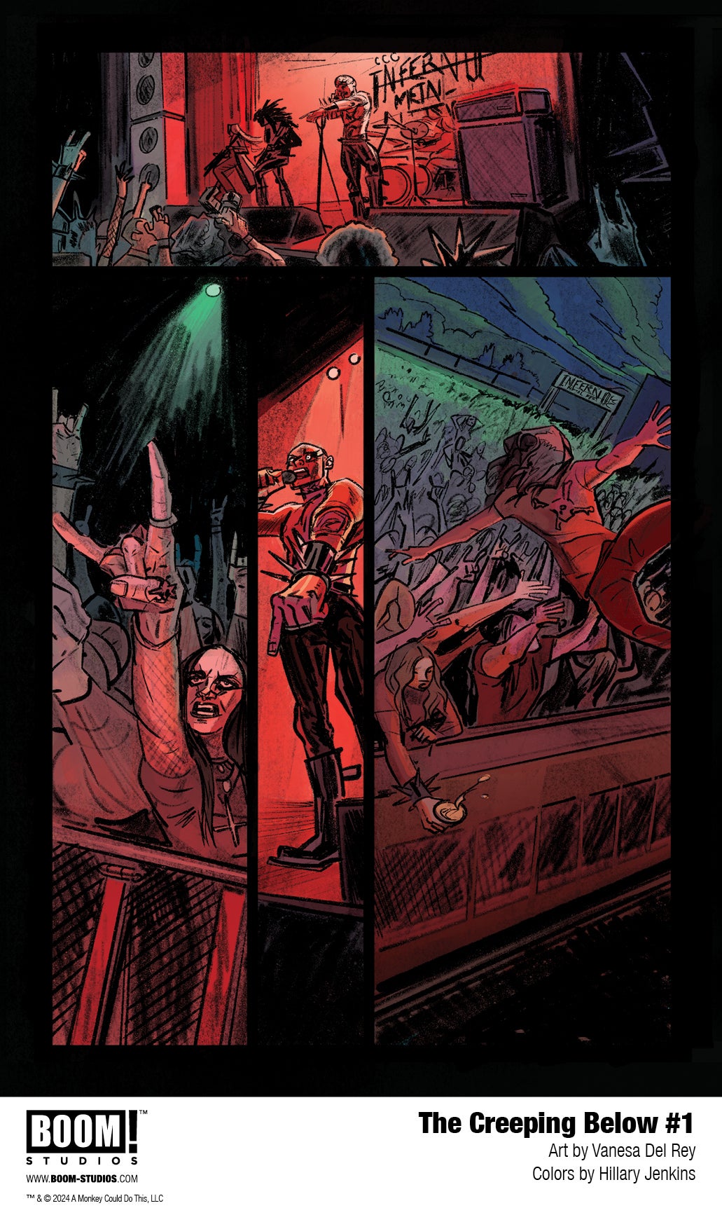 THE CREEPING BELOW #1 First Look - BOOM! Studios