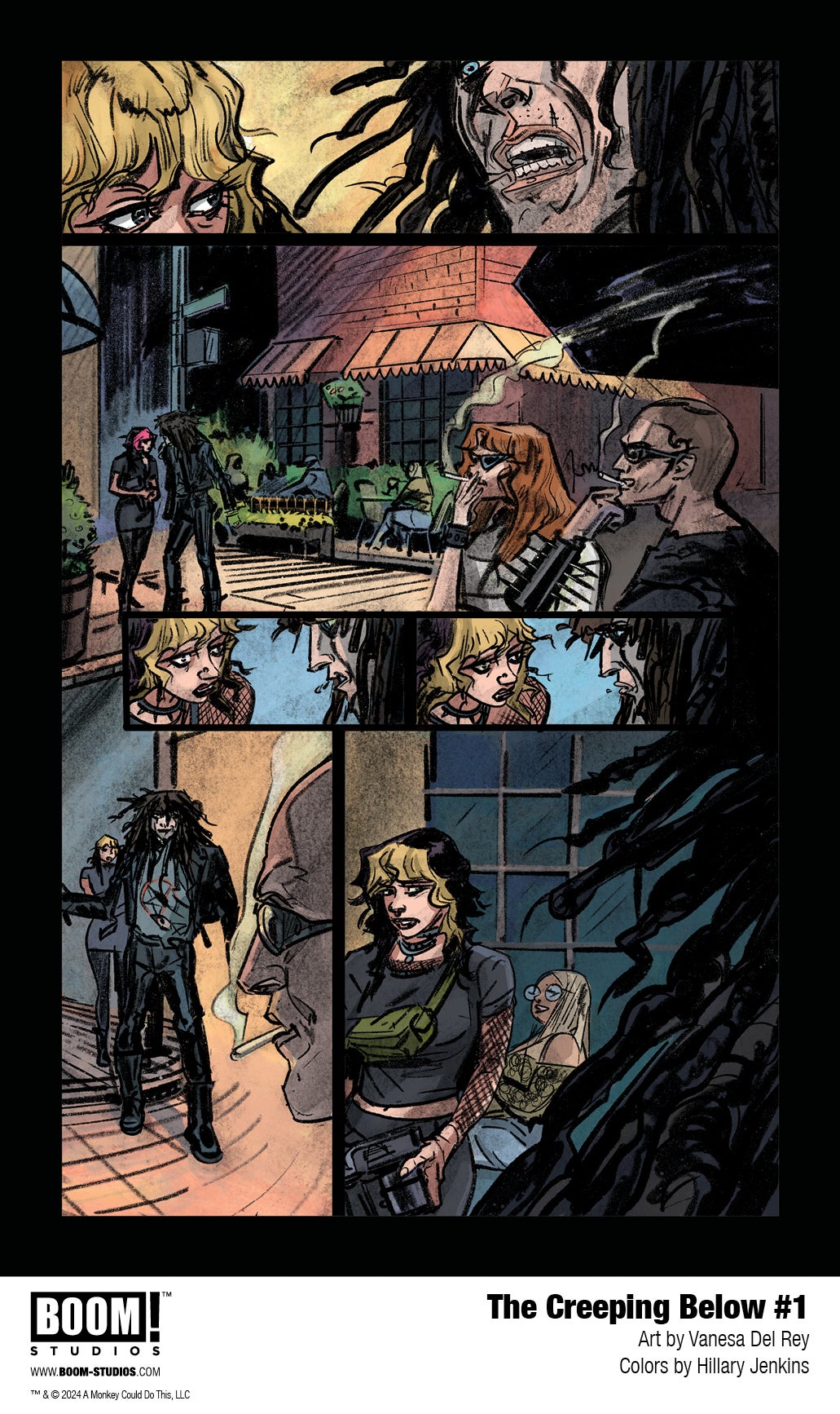 THE CREEPING BELOW #1 First Look - BOOM! Studios