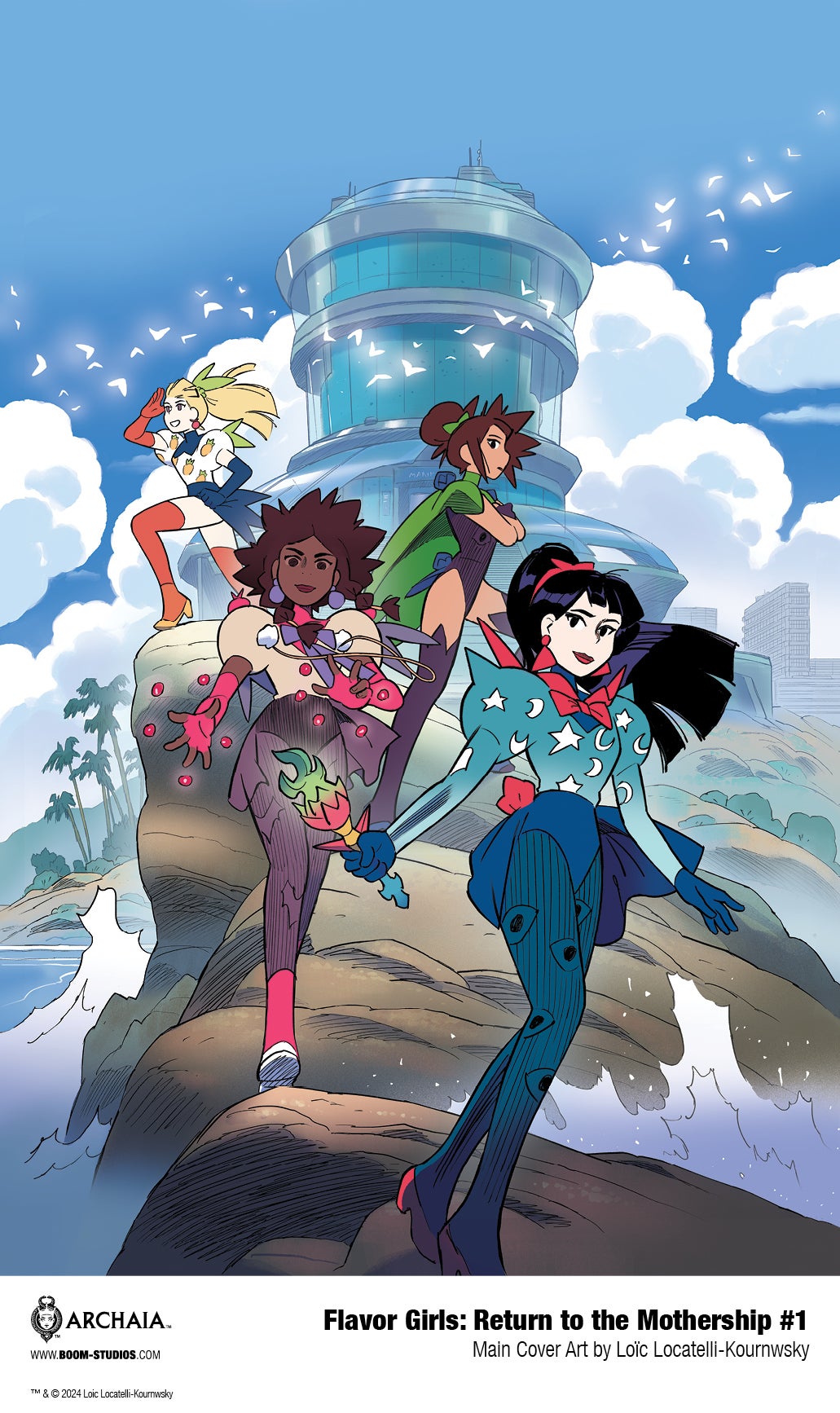 FLAVOR GIRLS: RETURN TO THE MOTHERSHIP Series Announcement - BOOM! Studios