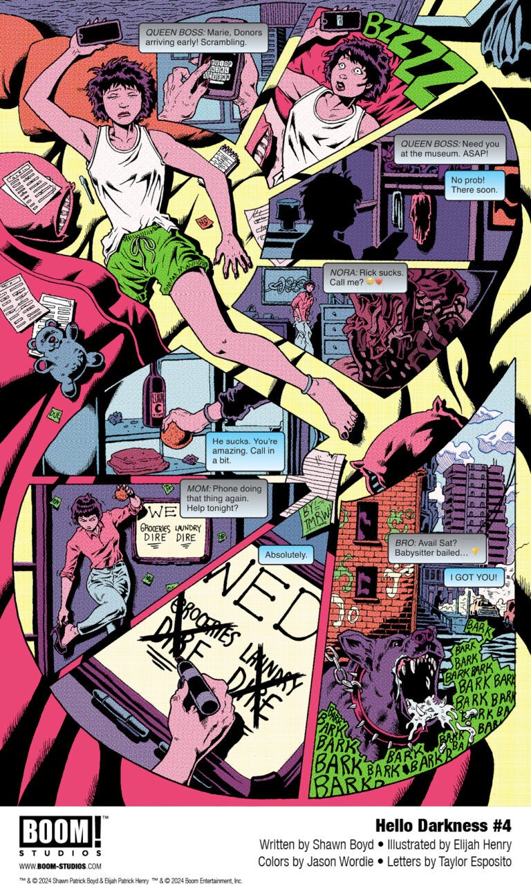 HELLO DARKNESS #4 First Look - BOOM! Studios