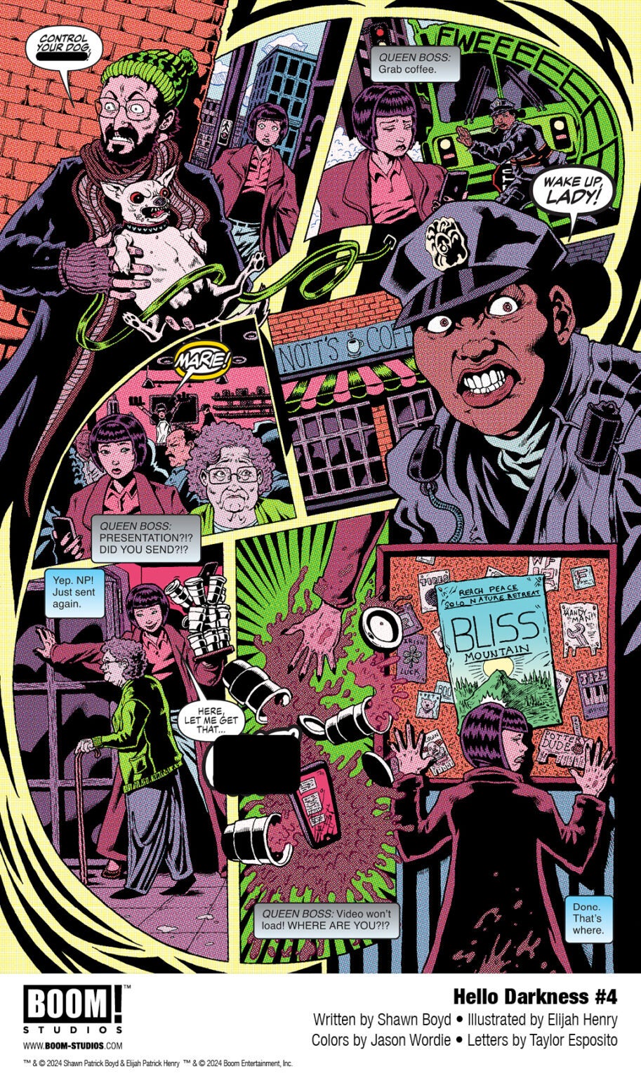 HELLO DARKNESS #4 First Look - BOOM! Studios