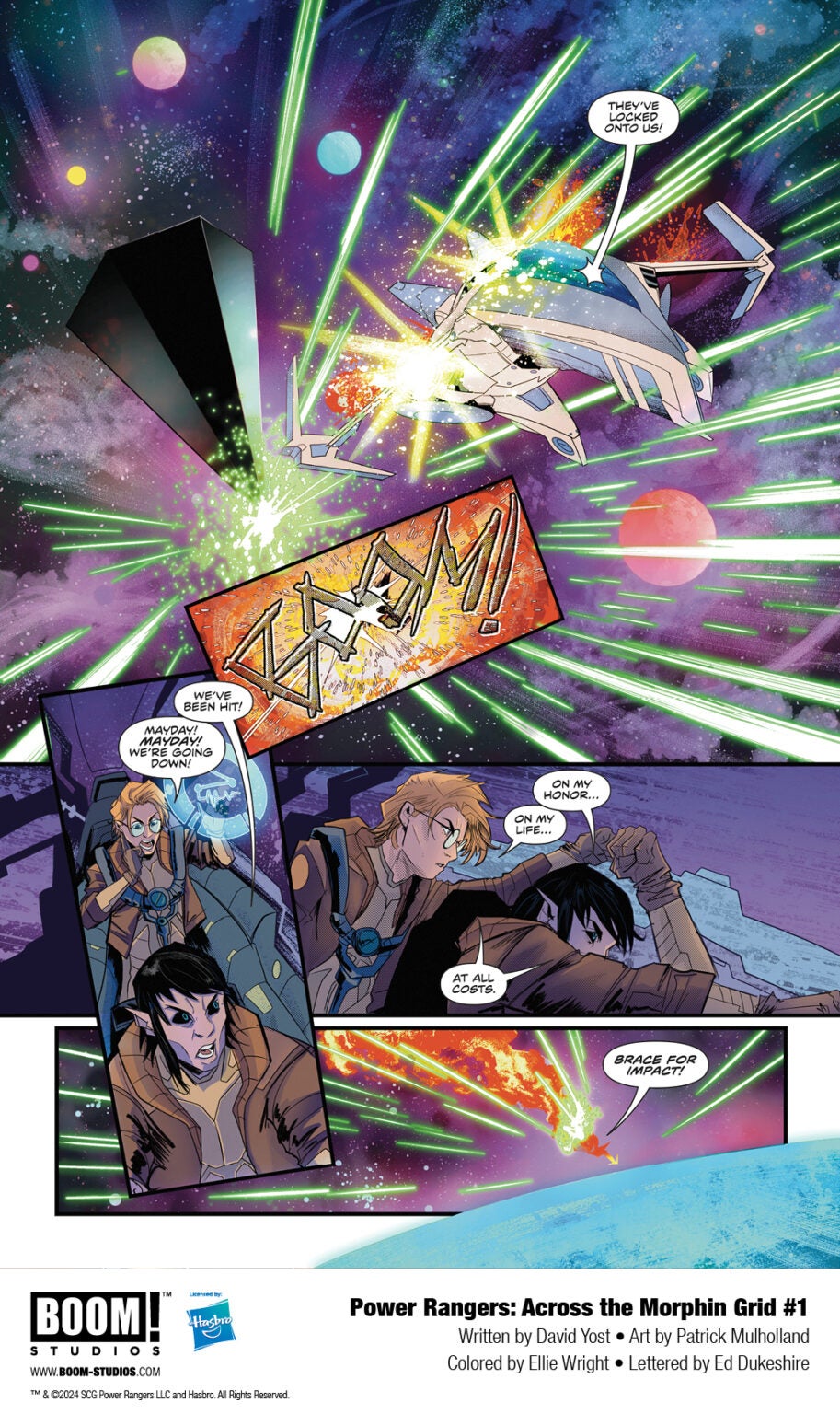 POWER RANGERS: ACROSS THE MORPHIN GRID #1 First Look - BOOM! Studios