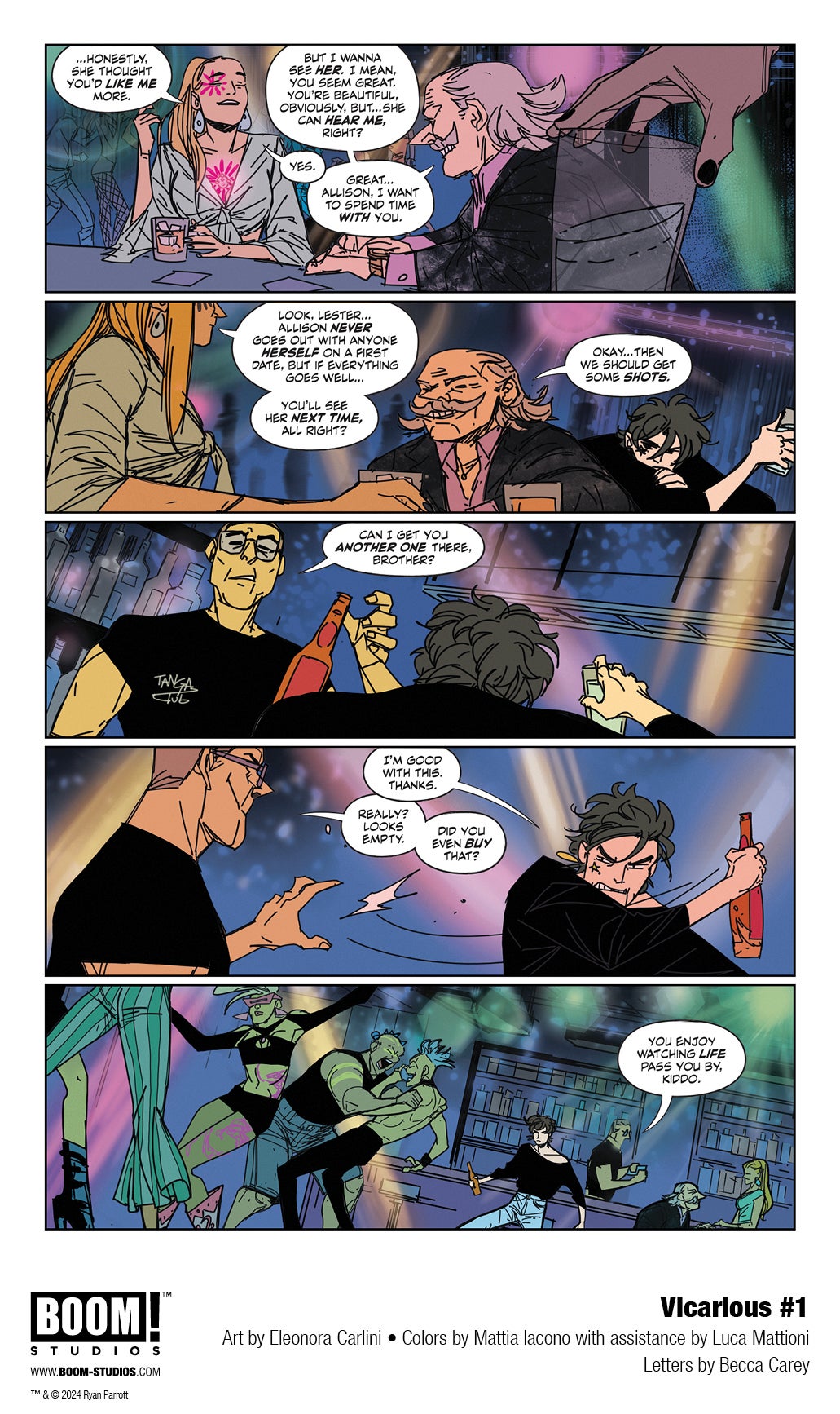 VICARIOUS #1 First Look - BOOM! Studios