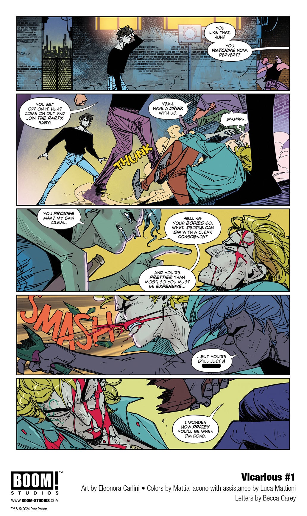 VICARIOUS #1 First Look - BOOM! Studios