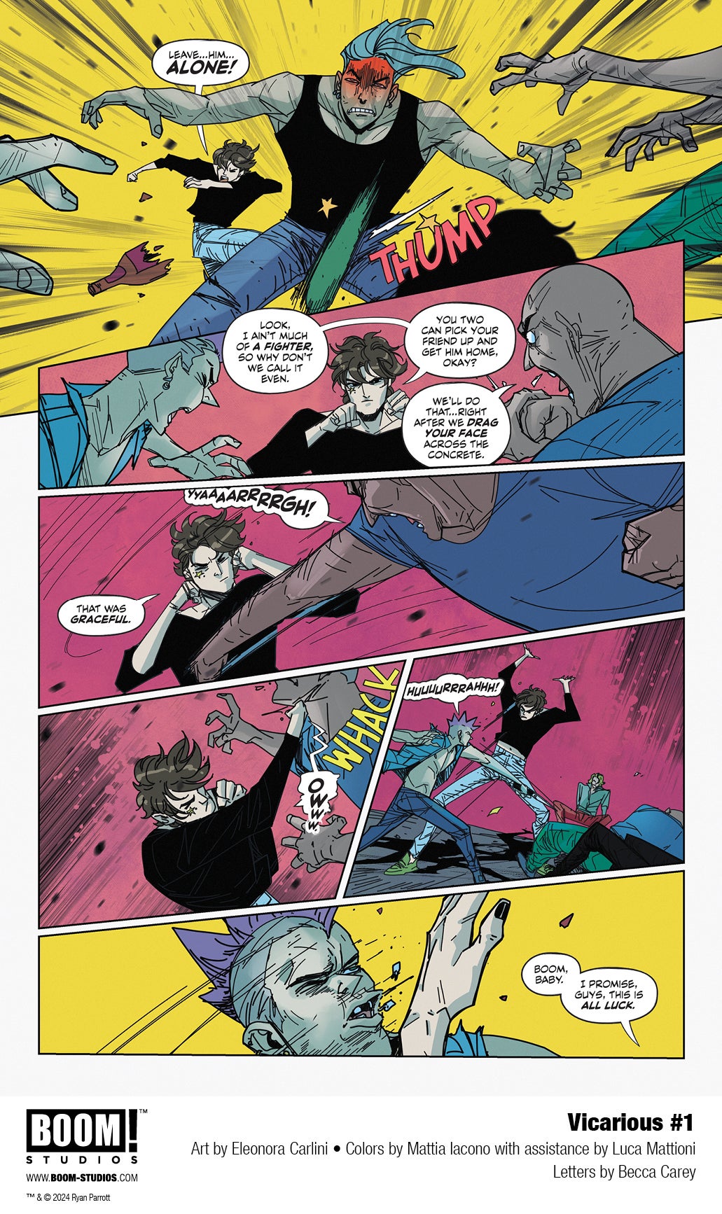 VICARIOUS #1 First Look - BOOM! Studios