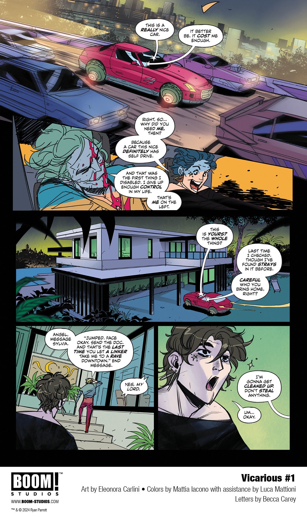 VICARIOUS #1 First Look - BOOM! Studios