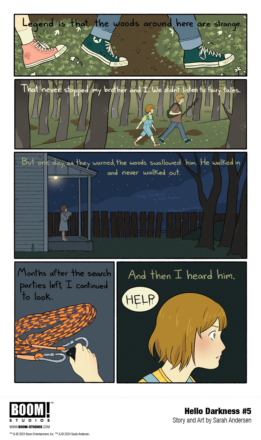 HELLO DARKNESS #5 First Look - BOOM! Studios
