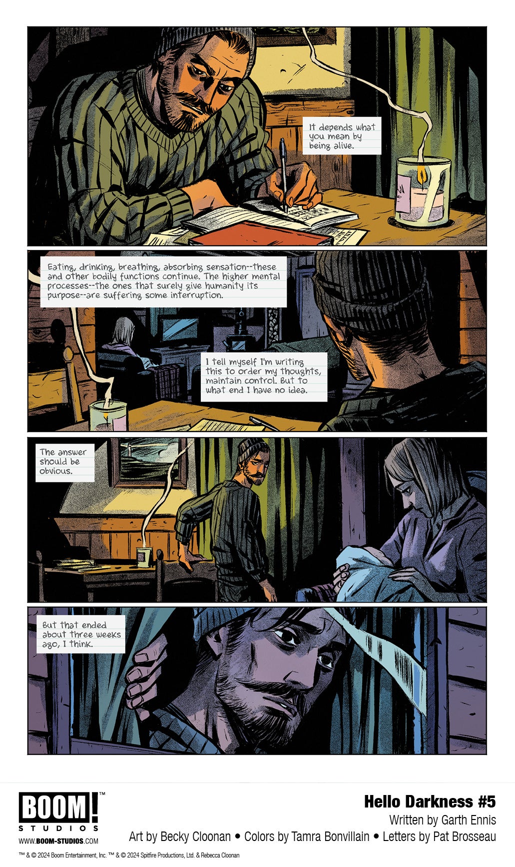 HELLO DARKNESS #5 First Look - BOOM! Studios