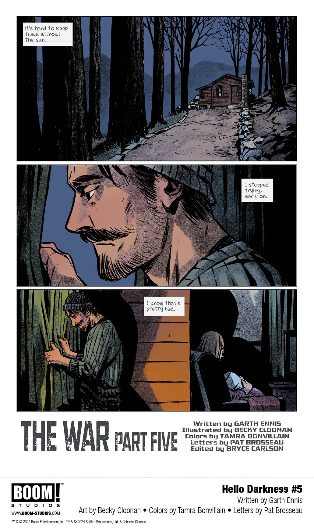 HELLO DARKNESS #5 First Look - BOOM! Studios
