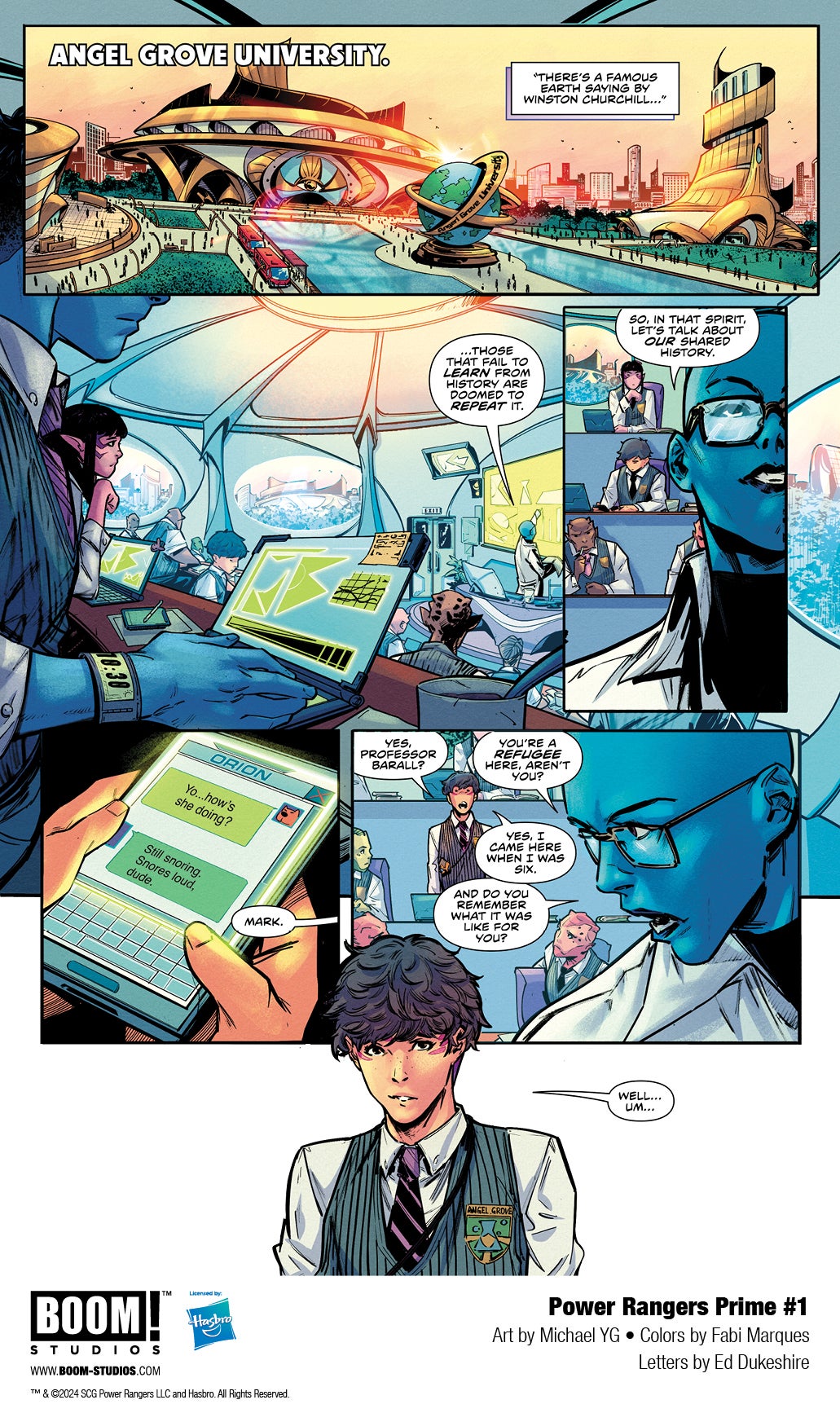 POWER RANGERS PRIME #1 First Look - BOOM! Studios