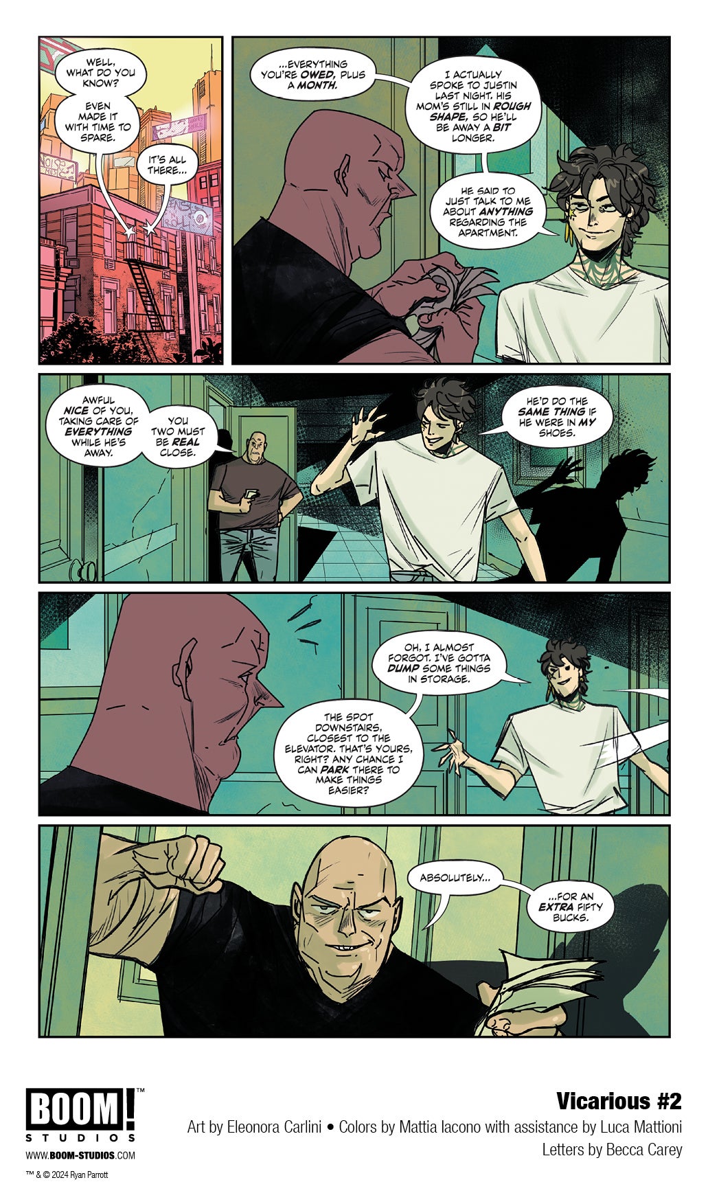 VICARIOUS #2 First Look - BOOM! Studios