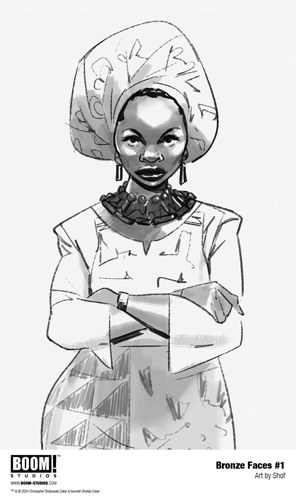 BRONZE FACES Series Announcement - BOOM! Studios