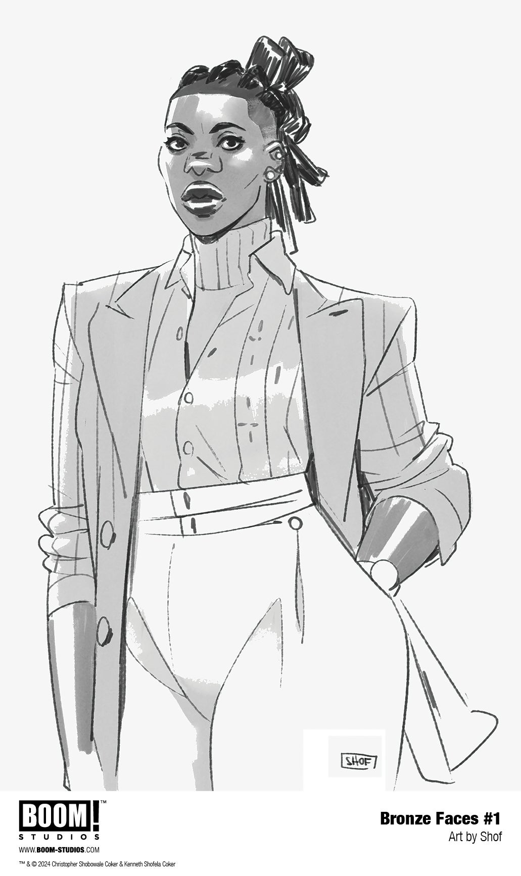 BRONZE FACES Series Announcement - BOOM! Studios