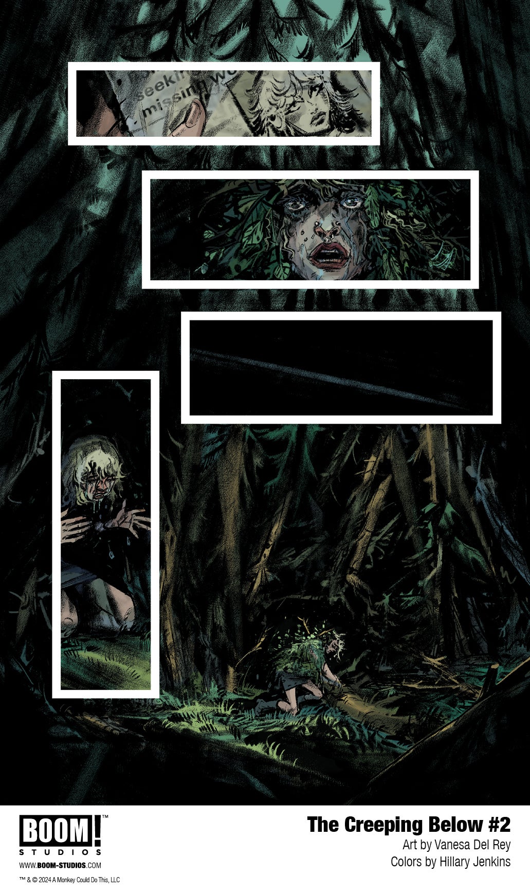 THE CREEPING BELOW #2 First Look - BOOM! Studios