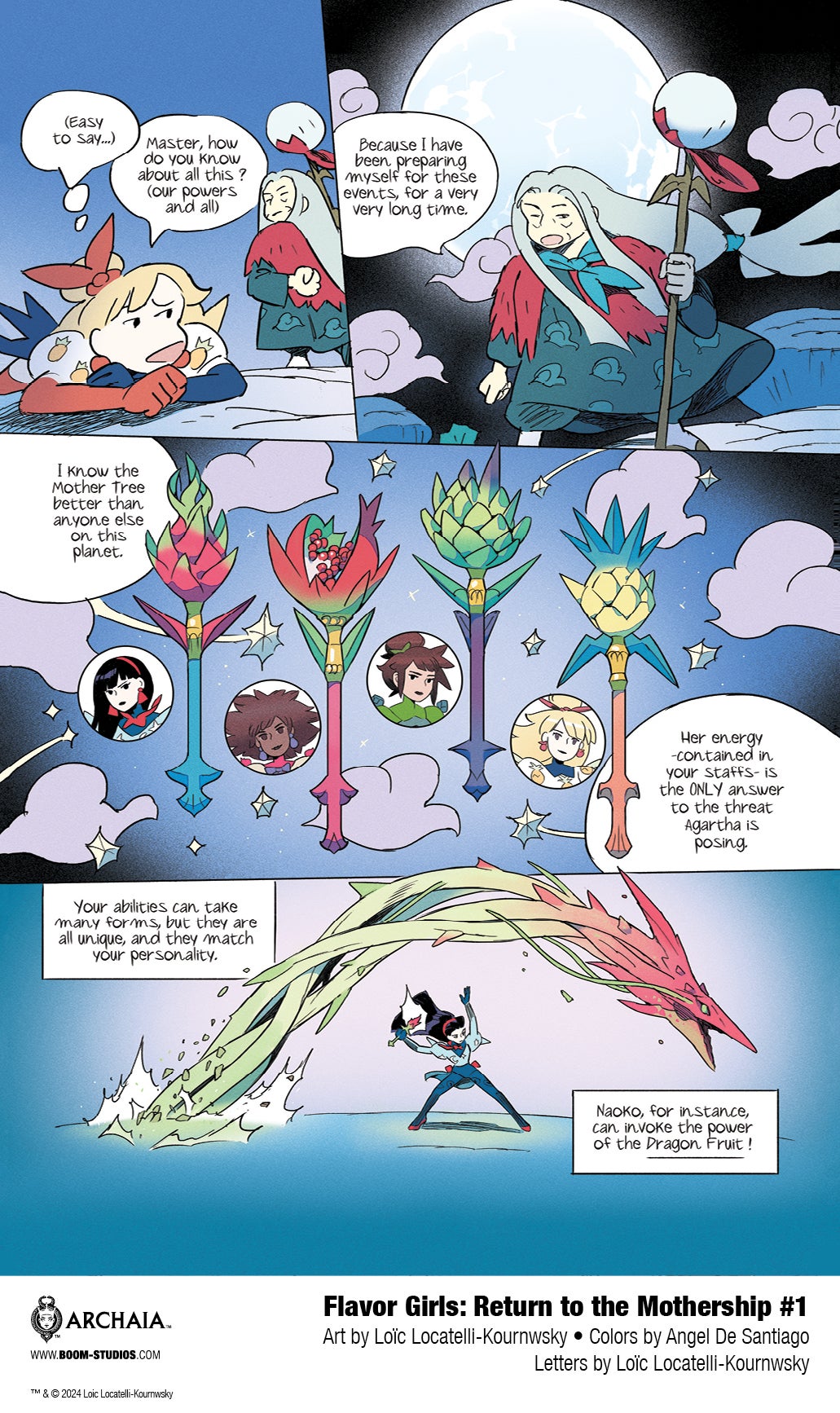 FLAVOR GIRLS: RETURN TO THE MOTHERSHIP #1 First Look - BOOM! Studios