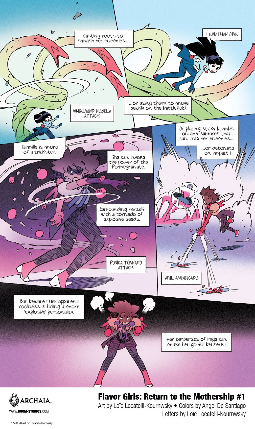FLAVOR GIRLS: RETURN TO THE MOTHERSHIP #1 First Look - BOOM! Studios
