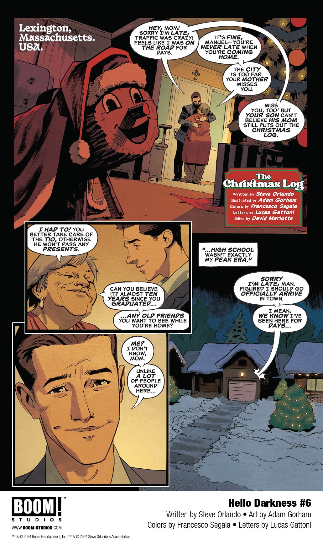 HELLO DARKNESS #6 First Look - BOOM! Studios