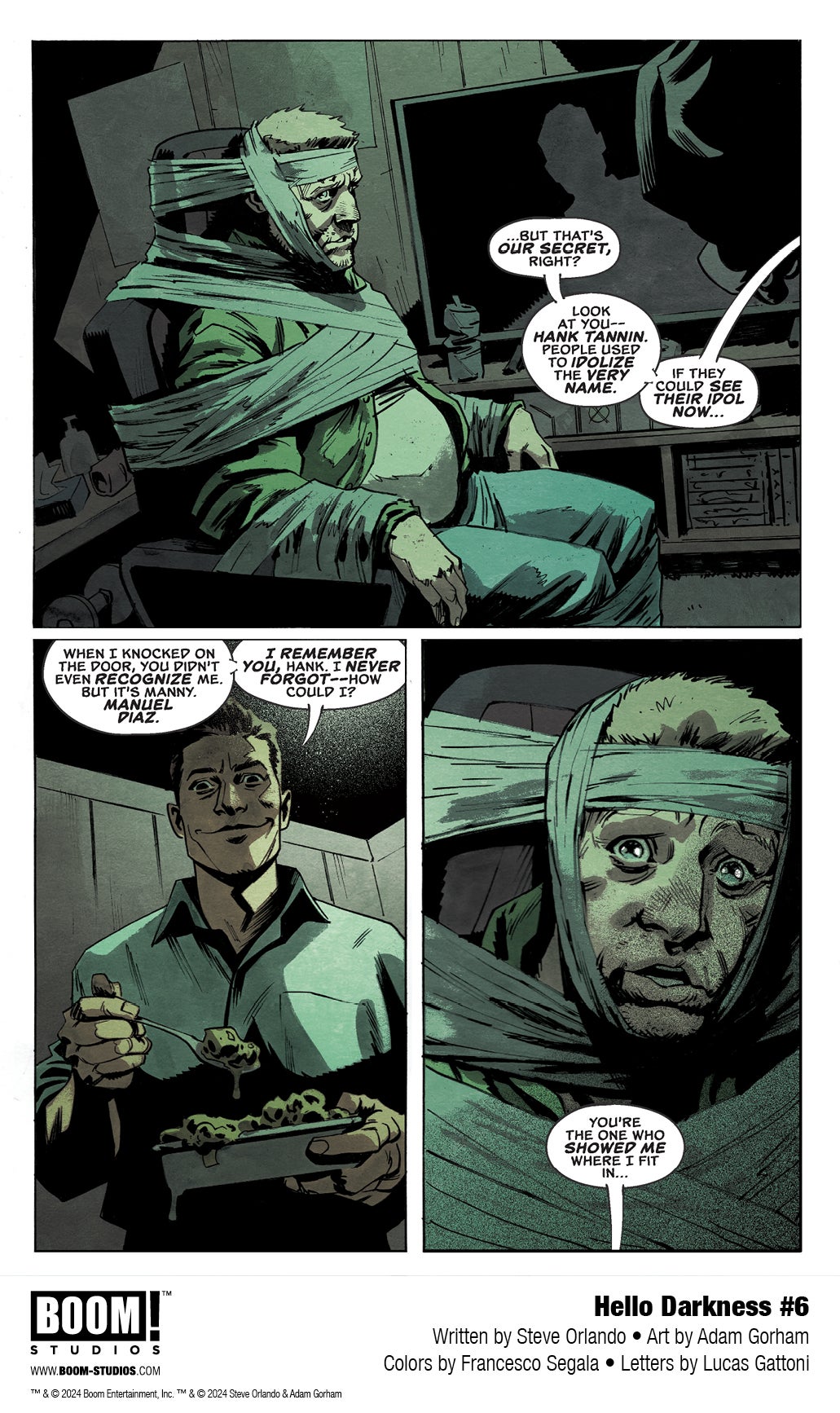 HELLO DARKNESS #6 First Look - BOOM! Studios