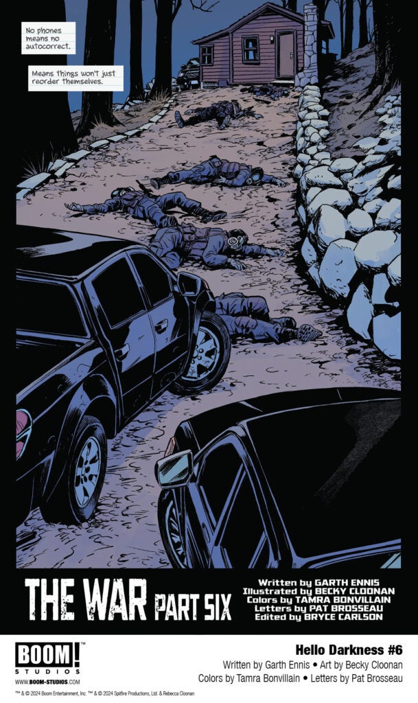 HELLO DARKNESS #6 First Look - BOOM! Studios