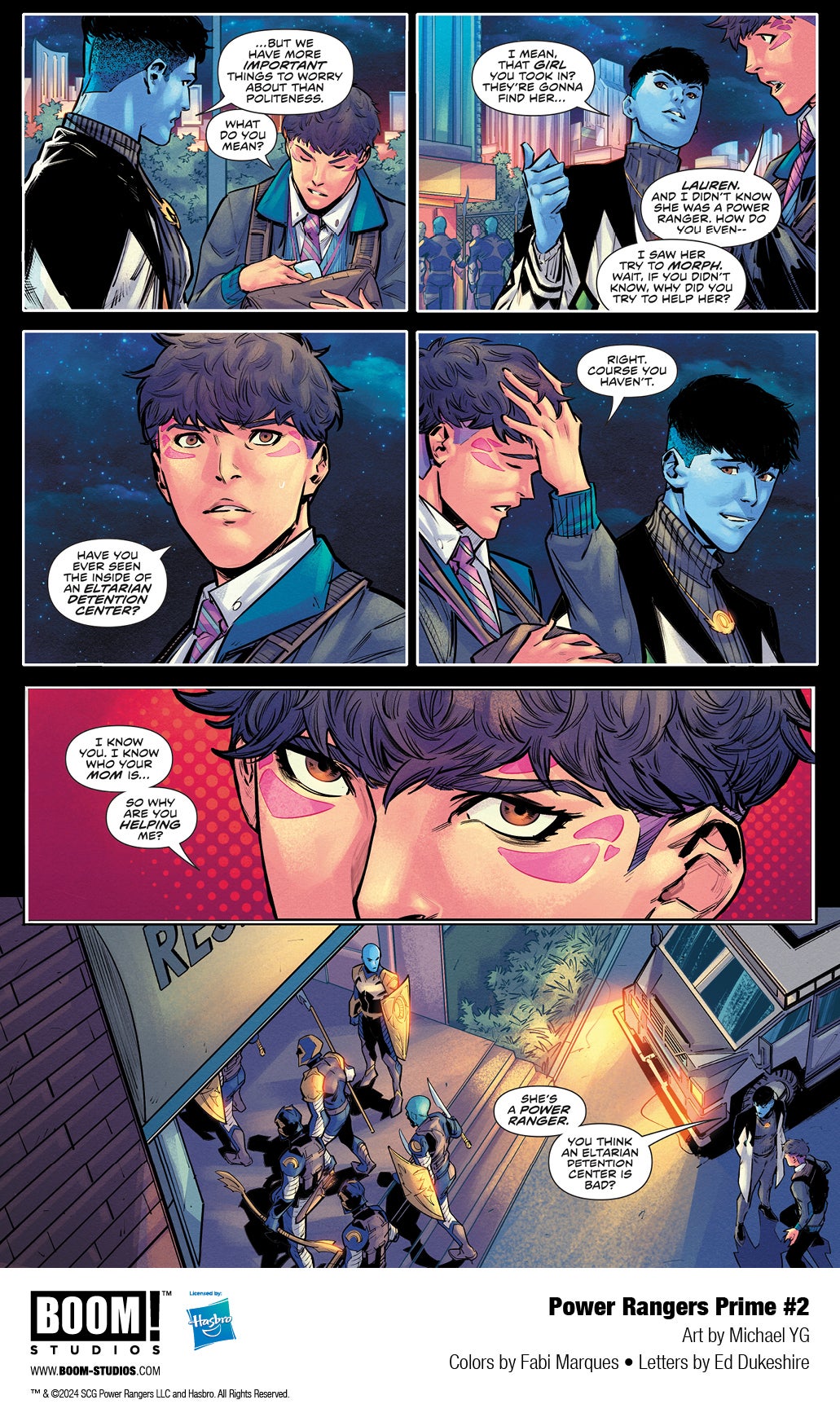 POWER RANGERS PRIME #2 First Look - BOOM! Studios