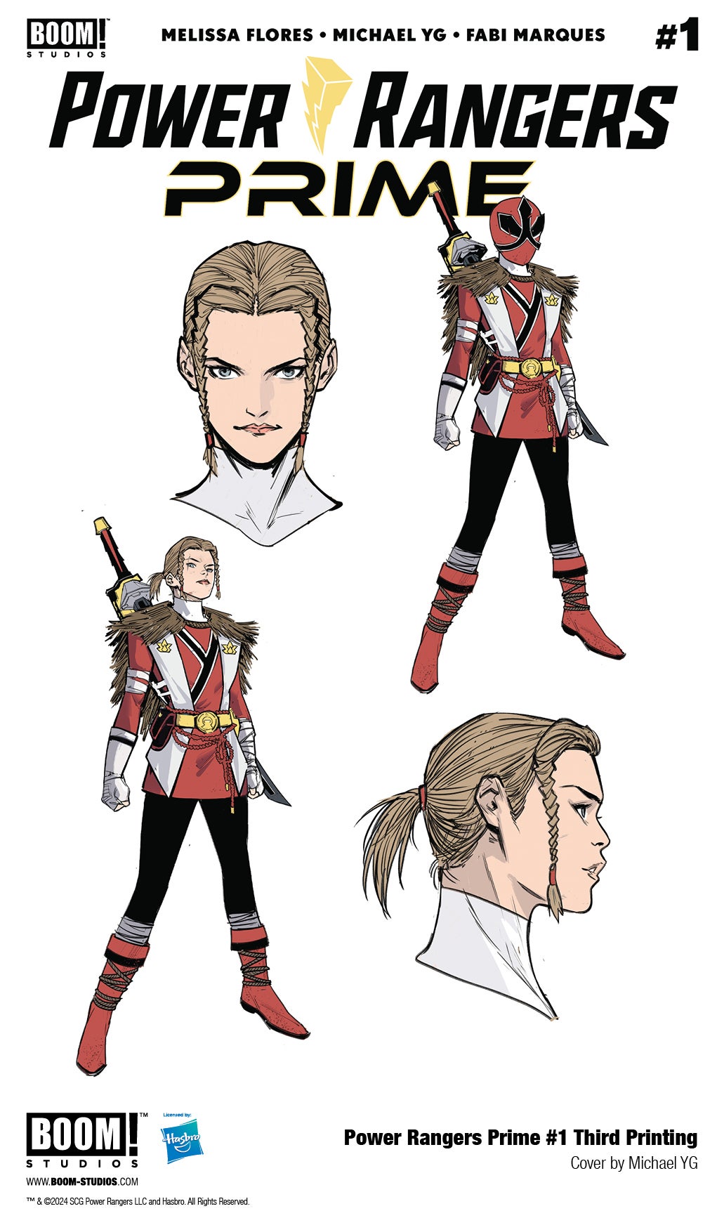 POWER RANGERS PRIME #1 Third Printing - BOOM! Studios